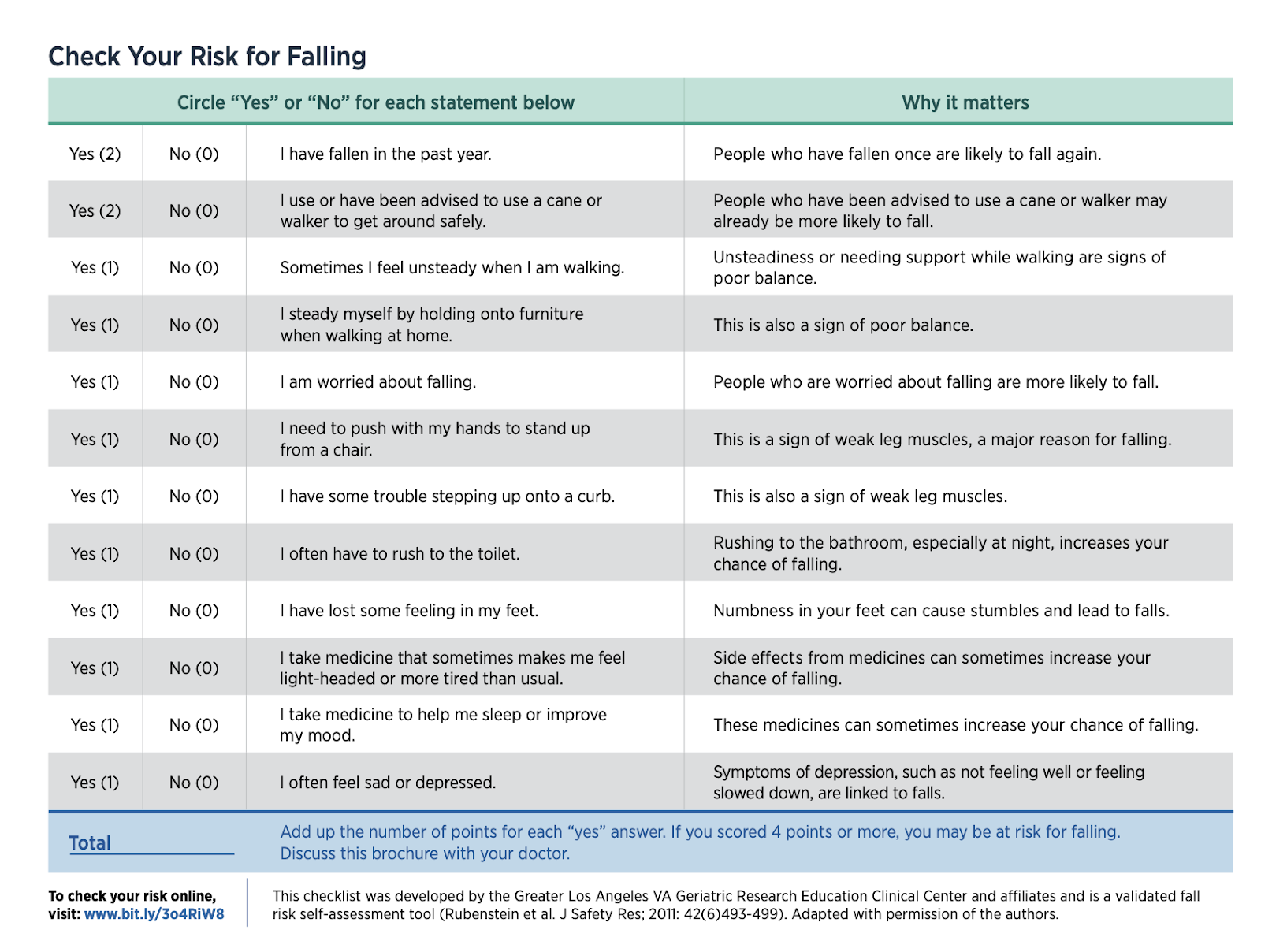 Why Fall Prevention Is Critical: Understanding Your Fall Risk - Group Otago